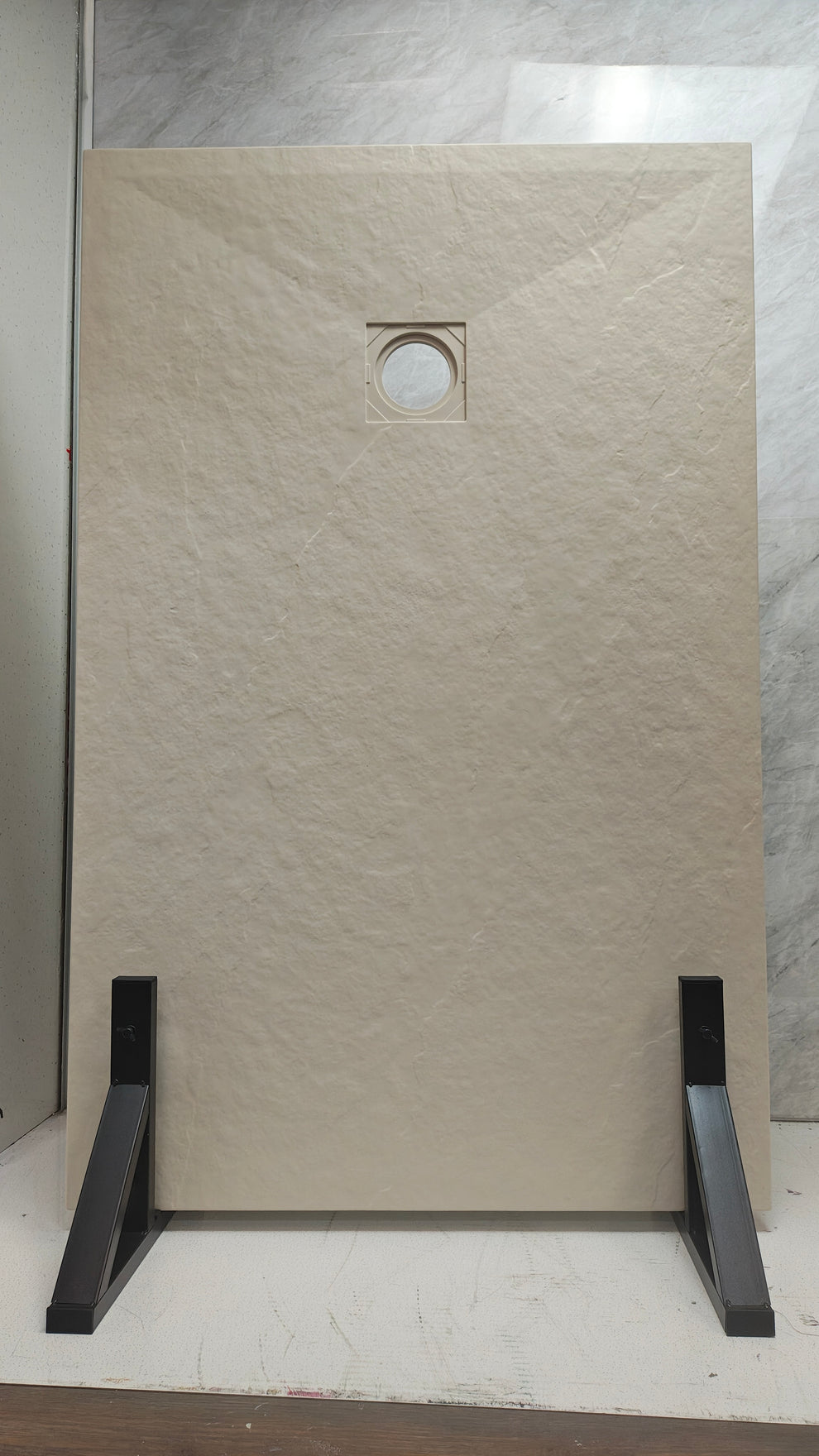 Precision Trays Sand Shower Tray – Ultra-Slim Stone Effect – Morada UK